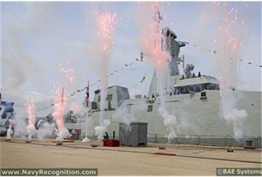 FIRST BAE SYSTEMS BUILT KHAREEF CLASS CORVETTE HANDED OVER TO ROYAL ...