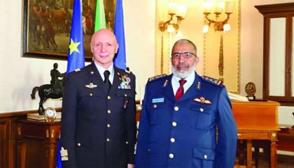 CHIEF OF STAFF MEETS ITALIAN COUNTERPART - DIMDEX
