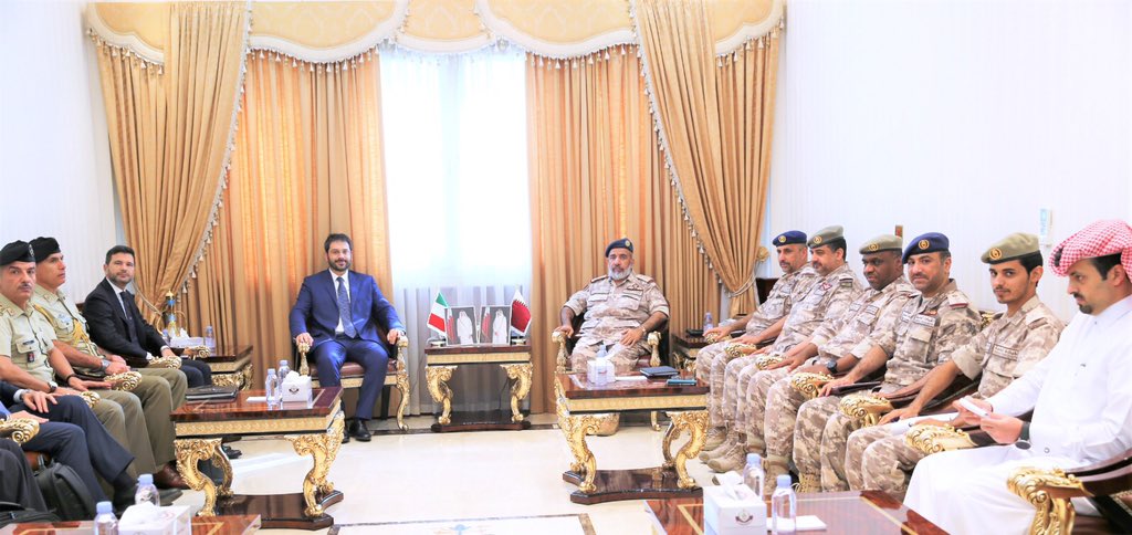 CHIEF OF STAFF MEETS ITALIAN DEFENCE MINISTER - DIMDEX