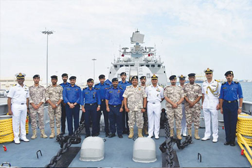QATARI AMIRI NAVAL FORCES AND INDIAN NAVY BEGIN JOINT EXERCISE - DIMDEX